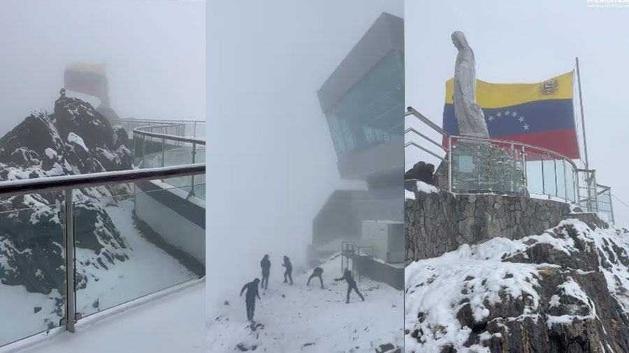 Nueva nevada en Pico Espejo convierte a Mérida en epicentro turístico ...